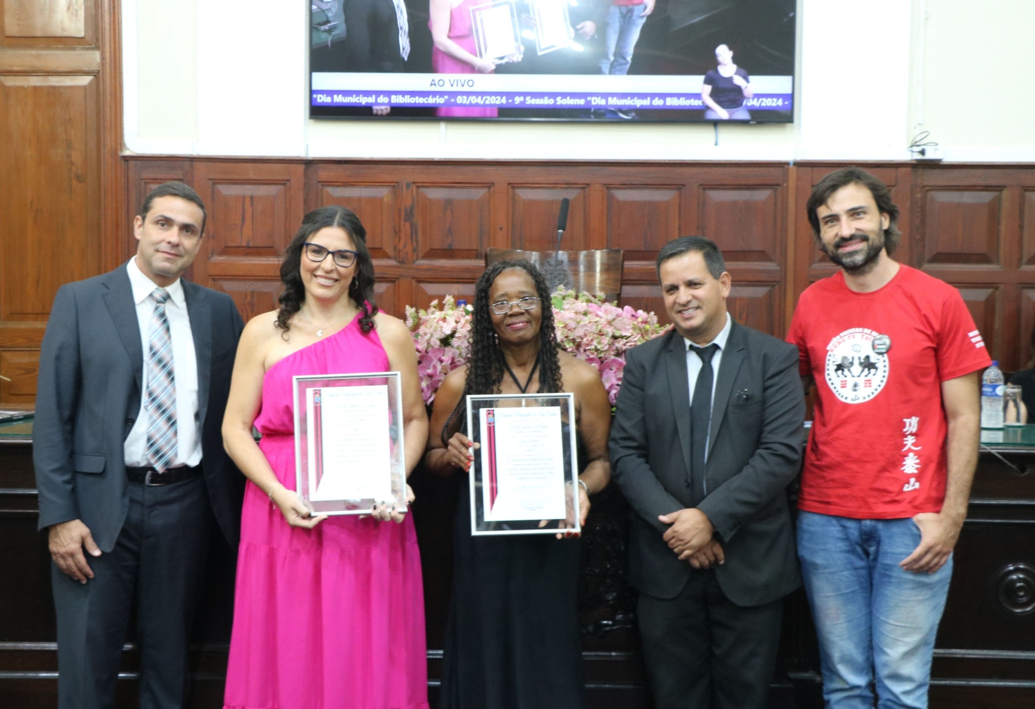 Dia Municipal do Bibliotecário foi comemorado na Câmara | Comando VP